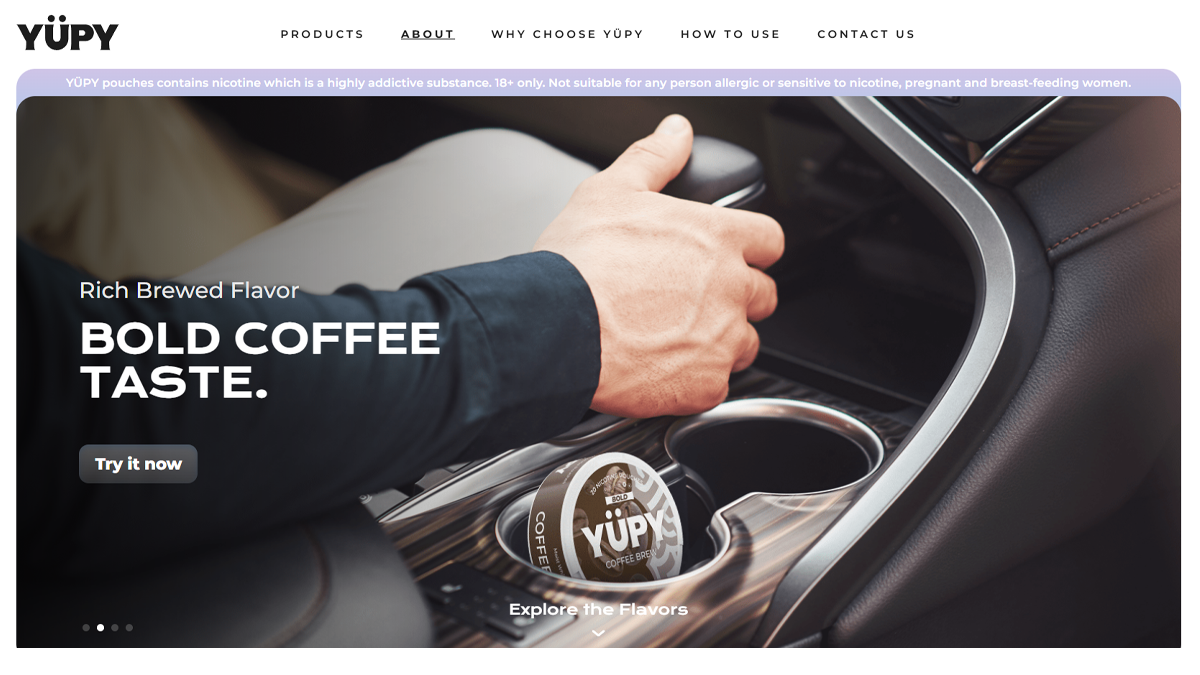 YUPY Premium Pouches | True Smokeless Experience